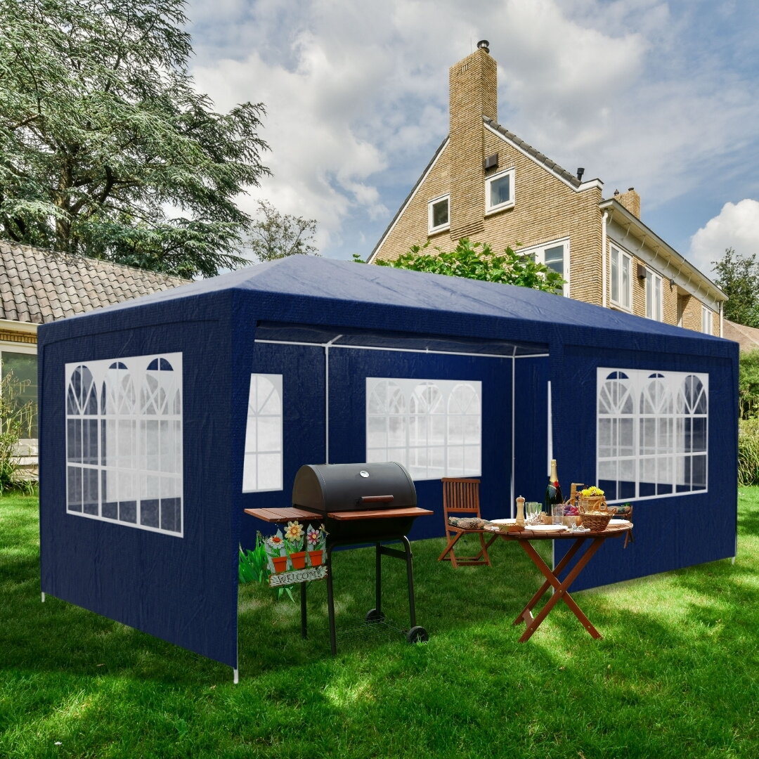 Paviljon za zabave NEAPOL, 3x6m, moder | Jurhan.si